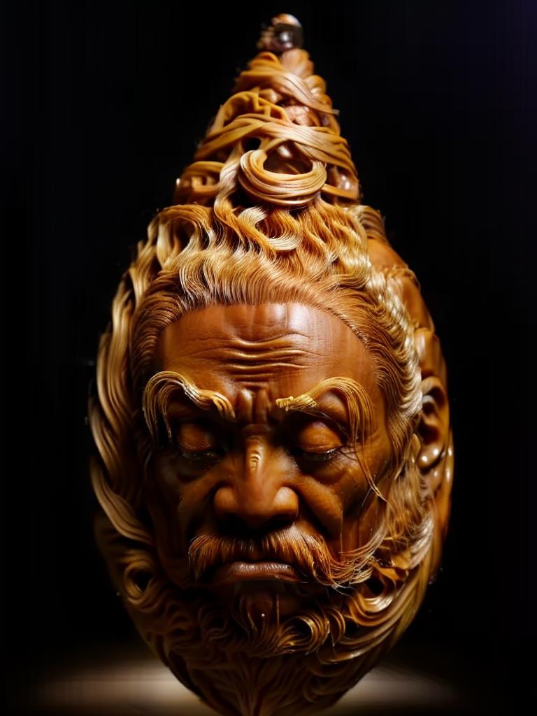 Chinese nut-carving/中国坚果雕刻-HOTIQ|烧脑社区