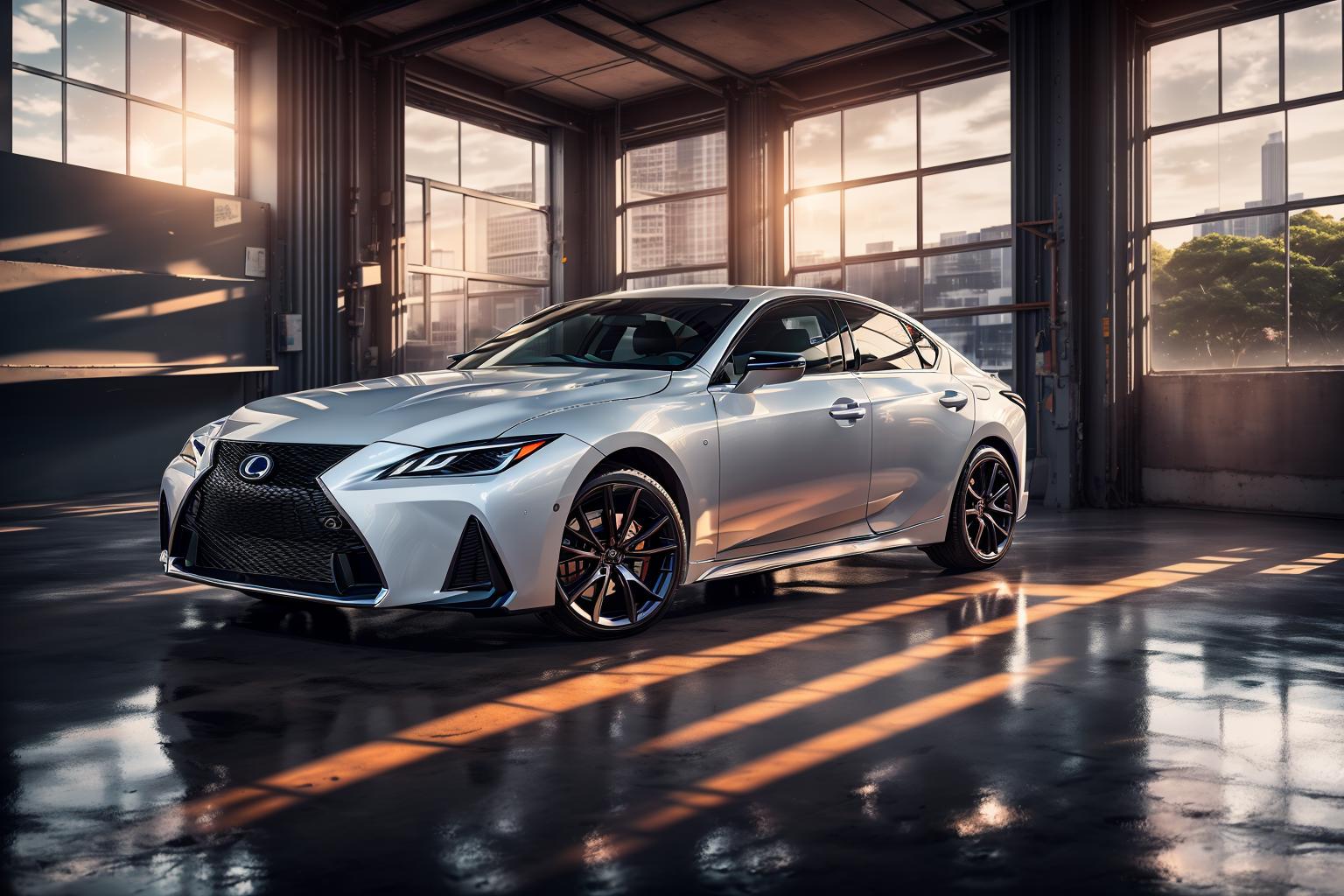 Lexus IS500 汽车模型 LORA-HOTIQ|烧脑社区