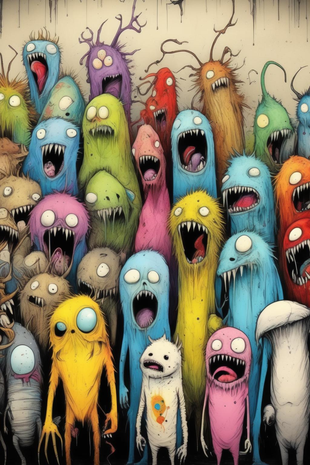 Alex Pardee Style/亚历克斯·帕迪风格-HOTIQ|烧脑社区